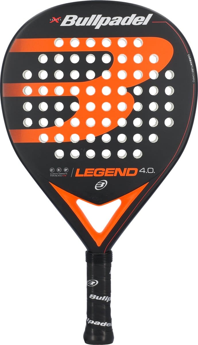 Bullpadel Legend 4.0 22 Padel racket Oranje - Meerpadel