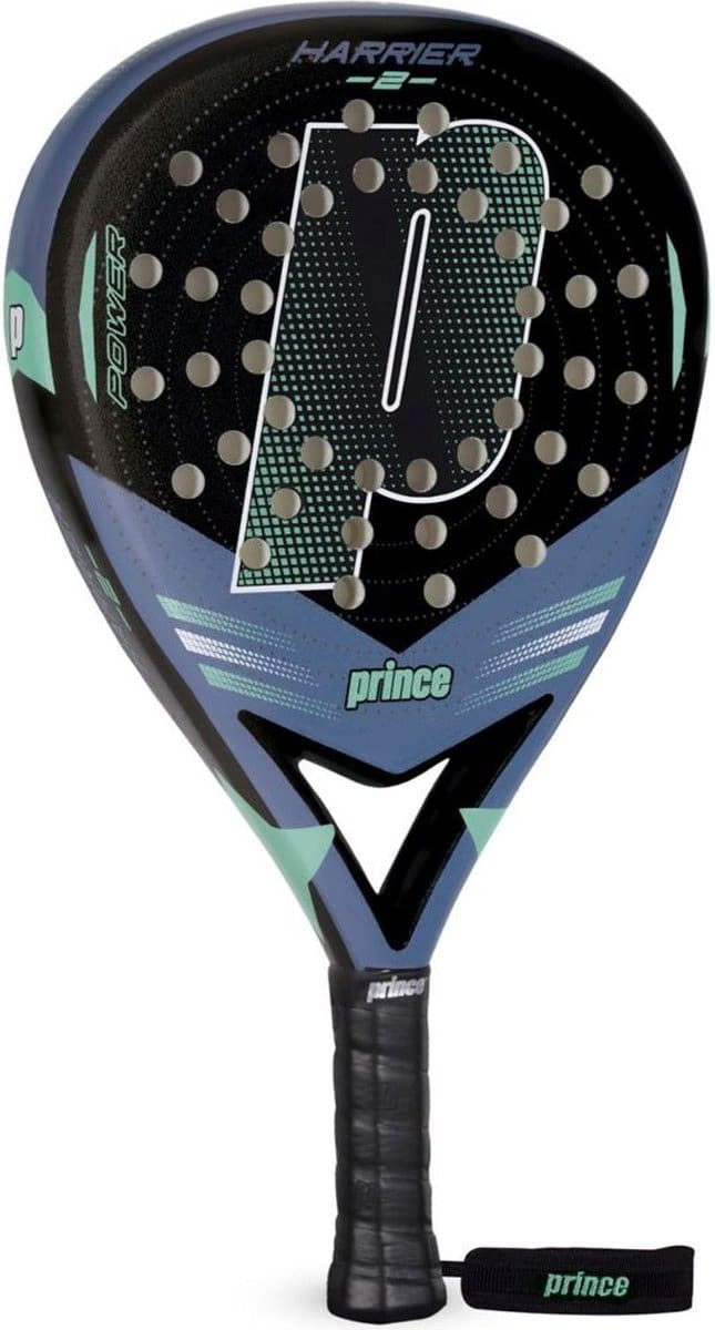 Prince Harrier V2 Padelracket Zwart - Meerpadel
